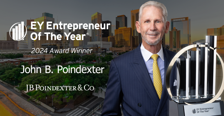 2024 Entrepreneur of the Year JB Poindexter & Co